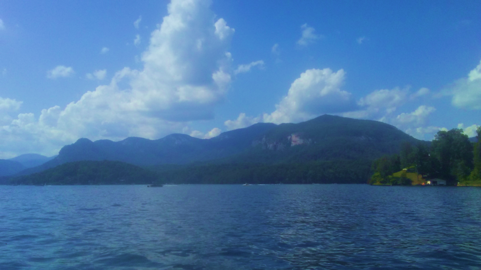 What a Difference a Day Makes! | Lake Lure North Carolina