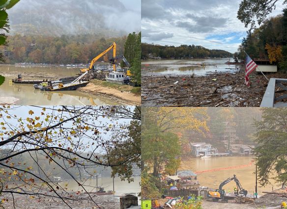 Lake Lure Storm Recovery Updates 11/6/24 | Lake Lure North Carolina