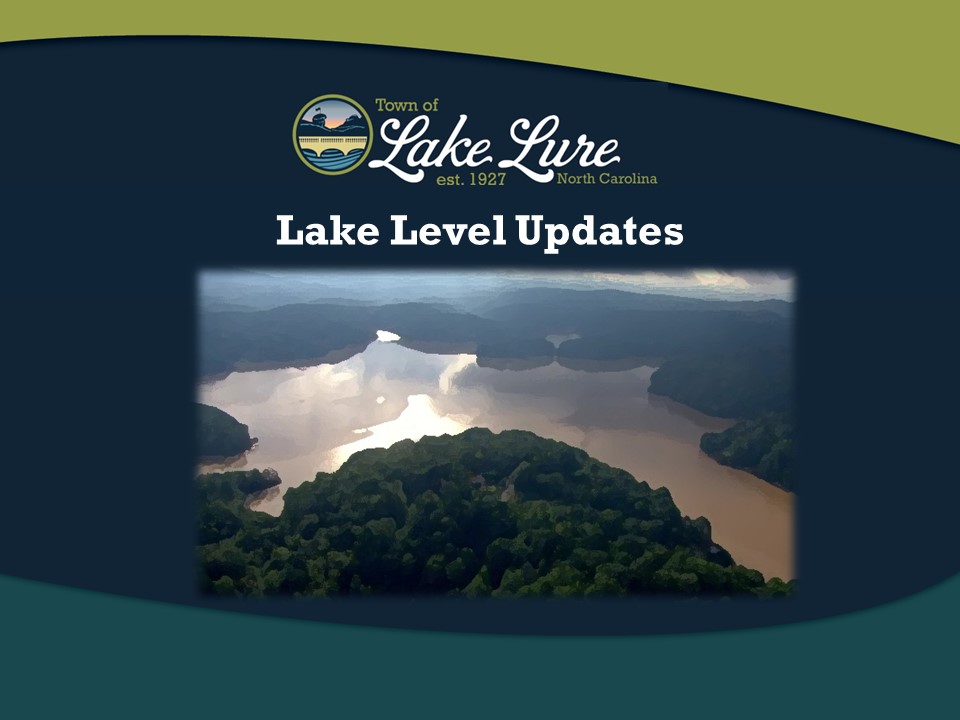 Important Lake Level Update | Lake Lure North Carolina
