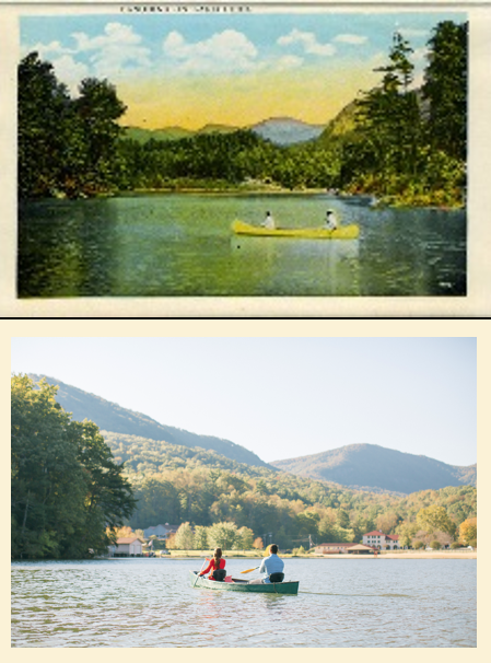 Canoeing on Lake Lure! | Lake Lure North Carolina